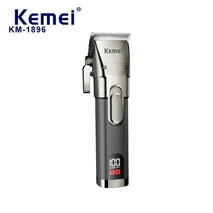 Kemei km-1896 Barber Professional Hair Trimmer Men 2 Speed Rechargeable ...